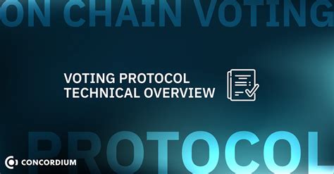 Concordiums On Chain Voting Protocol By Concordium Medium