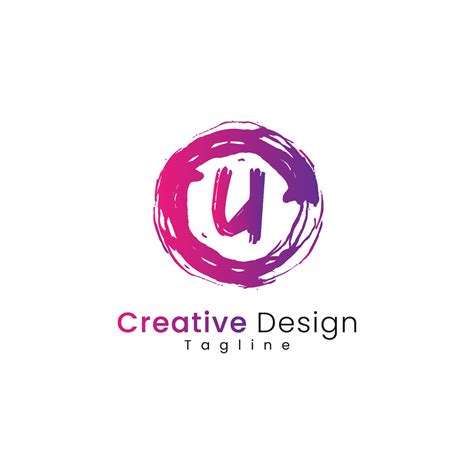 Modern U Letter Circle Logo Design Template 10915461 Vector Art At Vecteezy