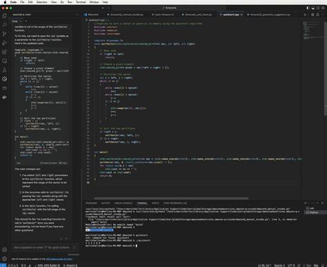 Amazon Q Developer Review Code Completions Code Chat And Aws Skills