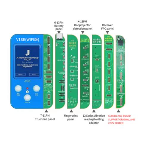 Jc V1se Baseband And Logic Eeprom Programmer Wi Fi For Iphone 8 Pcb