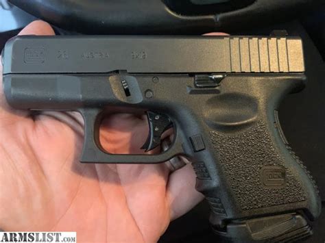 Armslist For Sale Glock 26 With Ssvi Tyr Trigger