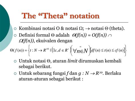 Ppt Notasi Asimtotik Asymtotic Notation Powerpoint Presentation