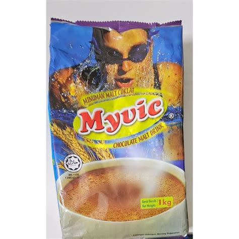 Myvic Chocolate Malt Drink 1kg Shopee Malaysia
