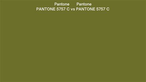 Pantone 5757 C Vs Pantone 5757 C Side By Side Comparison