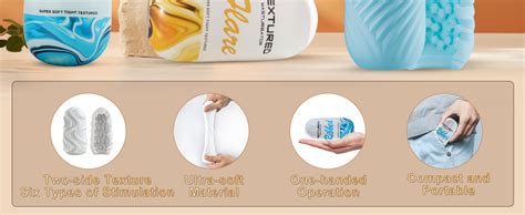 Amazon Com Male Masturbator Sex Toys For Men Pocket Pussy Egg Set Stroker Adult Sex Toys