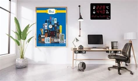 Digital Led Temp Humidity Meter For Industrial 0 2 At Rs 3300 In New Delhi