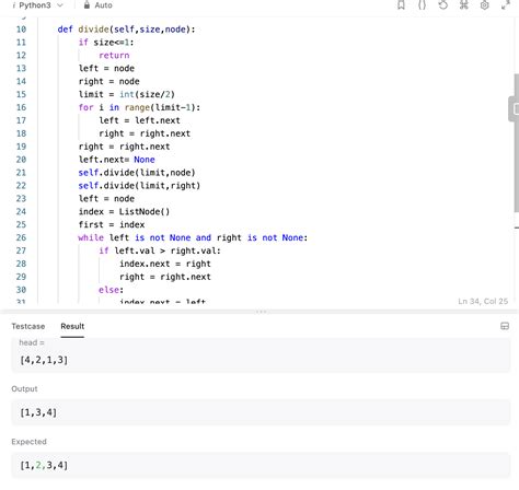 Leetcode 148 Sort List