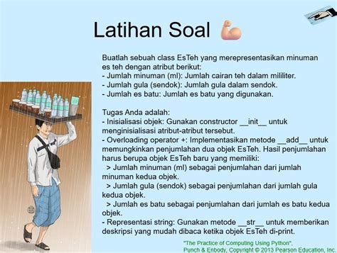 Latihan Soal Di Salindia Slide Python Programming Saya Sebagai Tribute To Bapak Penjual Es Teh
