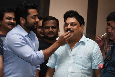 Hero Surya Conveyed Birthday Wishes To Senior Journalist B A Raju Social News Xyz