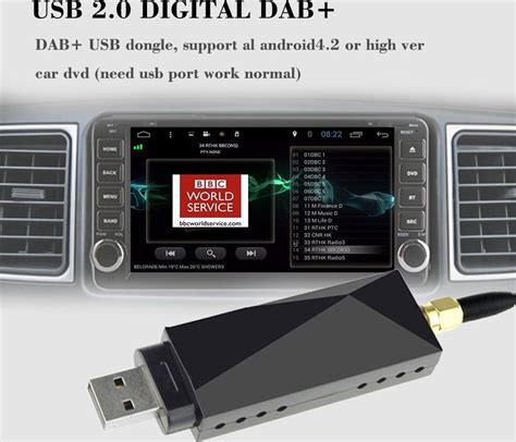 Dab Usb Adapter Massavrij Usb Adapter And Antenne Geschikt Voor Android Radios Bol