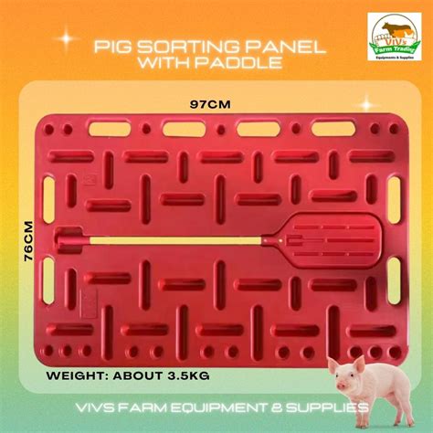 Pig Sorting Board Sorting Panel Pig Accessories Lazada Ph