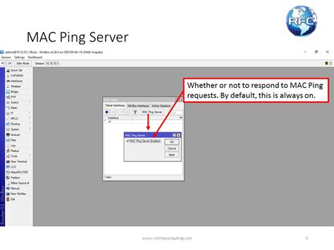 MAC Server MAC Ping RFC