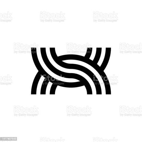 현대 문자 X 모노그램 로고 디자인 0명에 대한 스톡 벡터 아트 및 기타 이미지 0명 개념 과거 Istock