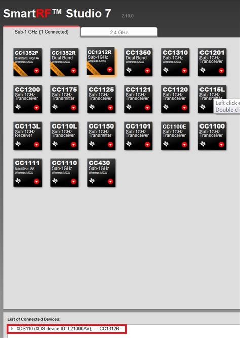 CC1312R How To Set The CC1312 To 433 Frequency Sub 1 GHz Forum Sub 1 GHz TI E2E Support