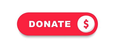 Premium Vector Donate Button Click Button Donate