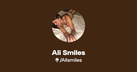 Ali Smiles Onlyfans Official Exclusive Content And Account Linktree