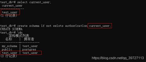 Postgresql入门基本语法之ddl User、database、schemapostgresql Database和user Csdn博客
