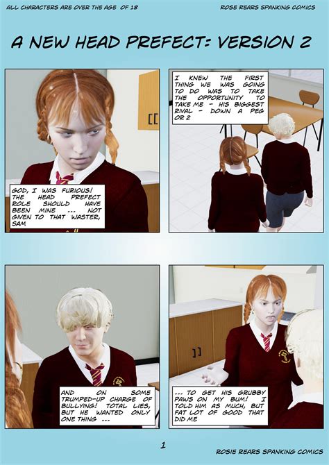 Rule 34 Comic English Text Page 1 Page Number Rosierears School