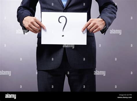 Thinking Man Question Mark Hi Res Stock Photography And Images Alamy