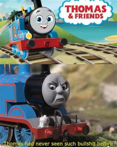 Classic Thomas Reacts To The Reboot By Mklp47 On Deviantart