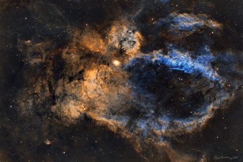 Lobster Claw Nebula Sh2 157 Rastronomy