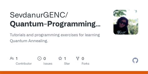 github sevdanurgenc quantum programming quantum annealing qiskit