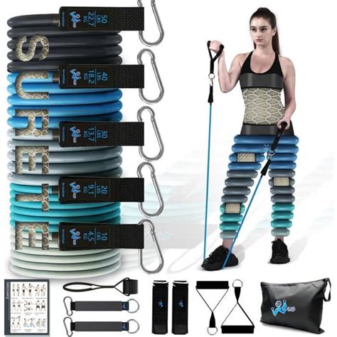 Bandes Élastiques Musculation 14pcs Bandes De Résistance Pour La