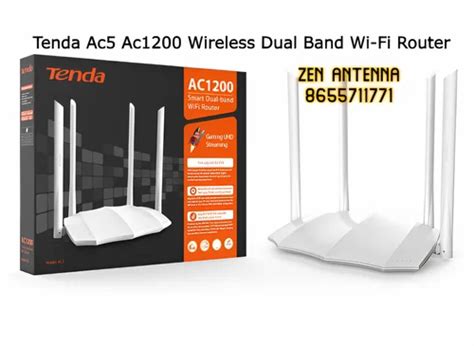Wireless Or Wi Fi Port Tenda Ac Ac Smart Dual Band Wifi Router At Piece In Mumbai