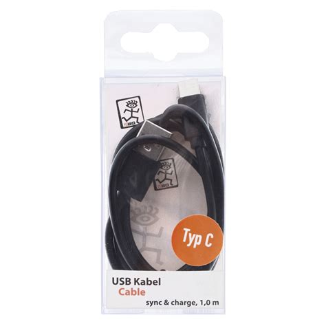 2go B2c Usb Datenkabel Schwarz 100cm