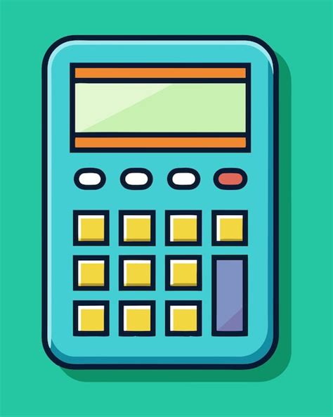 Calculator Vector Art Illustration Premium Ai Generated Vector