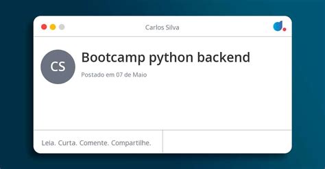 Bootcamp Python Backend