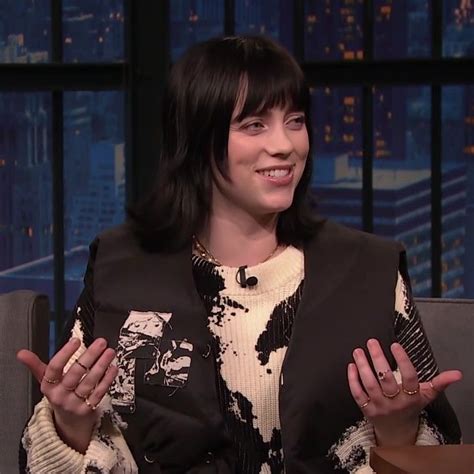Billie Eilish On The Late Late Show With Seth Meyers 2 23 2022 Billie