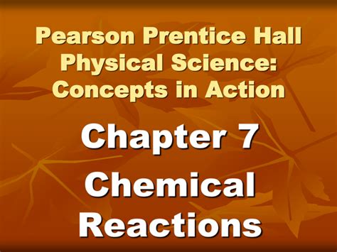 Prentice Hall Physical Science 16 Chapter Worksheets