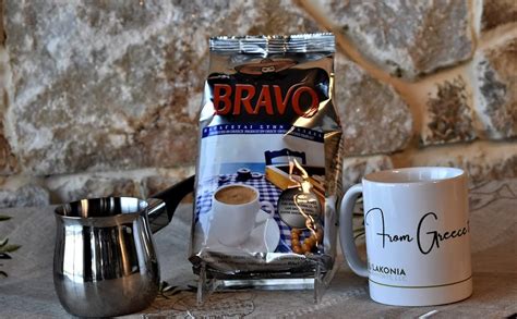 Bravo Greek Coffee 16oz 454g 4 Pack Est 1926