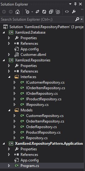Repository Pattern Codeproject