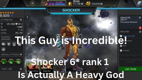 Mcoc Shocker Explained Youtube