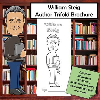 William Steig Biography Trifold Brochure By Dr Loftins Learning Emporium