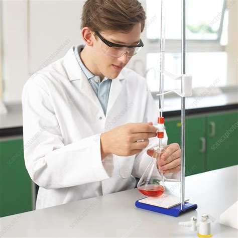 Titration Experiment Stock Image C0109622 Science Photo Library