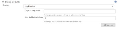Free Space In Jenkins Deleting Builds Directory Stack Overflow