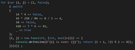 i raise your cursed foreach with this advanced for loop r csharp