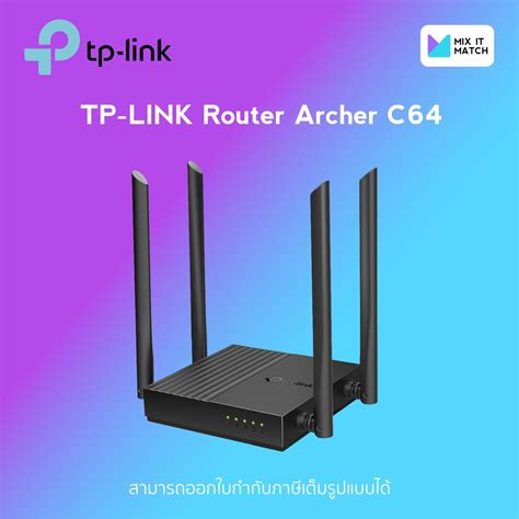 TP LINK Router Archer C Wireless AC Dual Band Gigabit Archer C Shopee Thailand