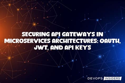 How To Secure Api Gateways In Microservices Aman Gupta Posted On The Topic Linkedin