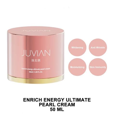 Juvian Enrich Energy Ultimate Pearl Cream 50ml Shopee Malaysia