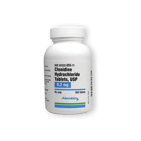 Clonidine 02 Mg Tablets 100 Count Mcguff