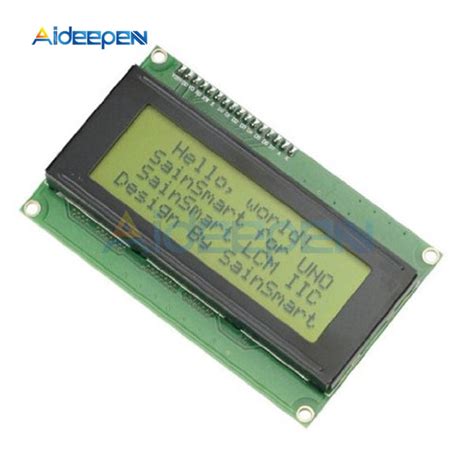 2004lcd 20 4 20x4 character lcd display module yellow blacklight 5v ye