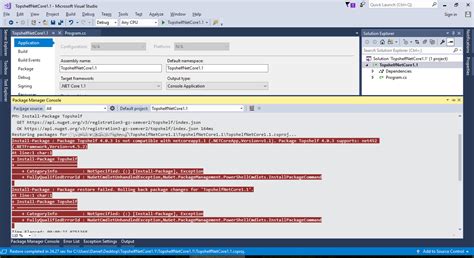 Net Core 20 Referencing Net Framework Libraries A Topshelf Experiment Gigi Labs