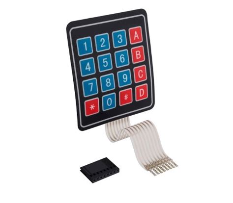 TECLADO MATRICIAL 4X4 ECETRONICS MID