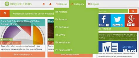 Danheri Tutorial Cara Membuat Menu Di Blog Dengan Mudah