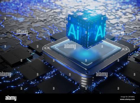 Neuro Interface Artificial Intelligence Microprocessor Training A
