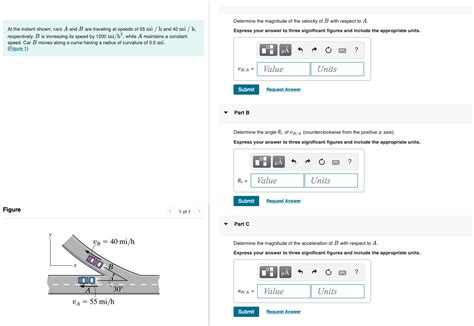 Solved Determine The Magnitude Of The Velocity Of B With Chegg Com